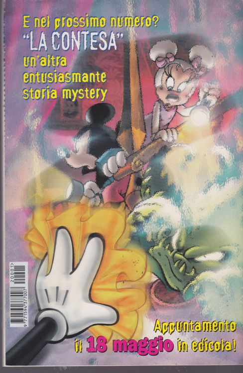italian edition Disney X MICKEY ( Micky Mouse ) # 1000 ( # 1 (Gebraucht ...
