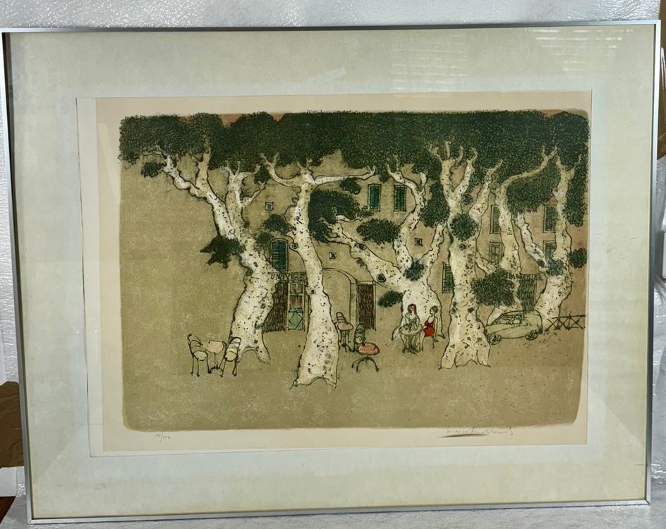 Marco Richterich (1929-1997) Grosses Lithografie Handsig. | Kaufen auf Ricardo