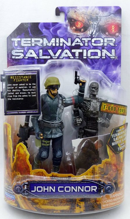 TERMINATOR LOT 3 FIGURE T-700 JOHN CONNOR T-600 & MARCUS (Neu und ...