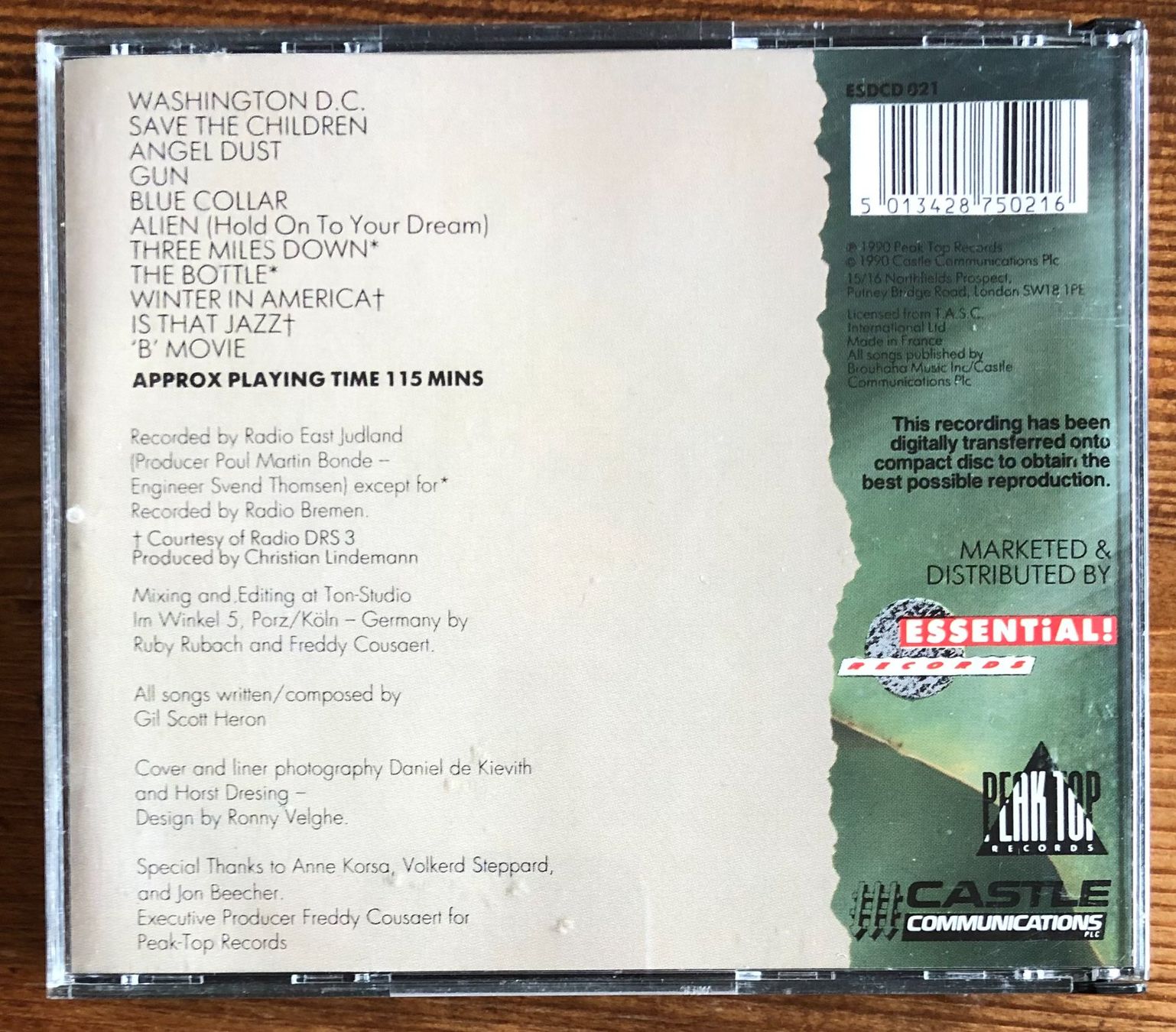 Gil Scott Heron And Amnesia Express – Tales Of Gil Scott 2CD (Gebraucht ...