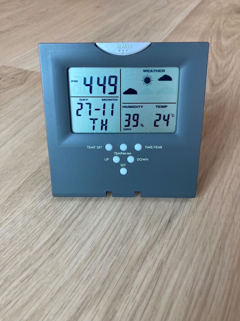 Wetterstation mit Alarm, für Innen, Top Zustand! (Gebraucht) in ...