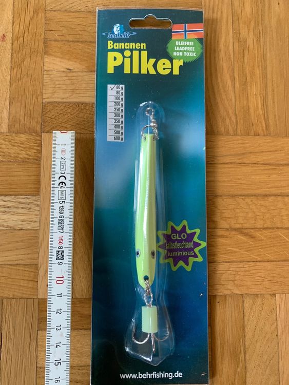 Pilker 60g, bleifrei und selbstleuchtend | Kaufen auf Ricardo