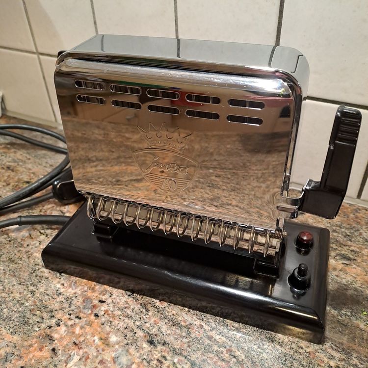 Jura Chrome Toaster, Modell 150, Typ 2380, Vintage Design. (Gebraucht ...