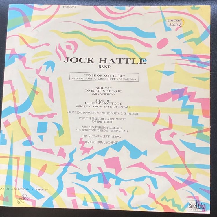 Jock Hattle Band - To Be Or Not To Be 12“ (Gebraucht) in Bern für CHF ...