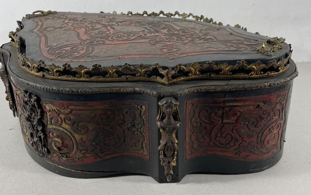 Antike Napoleon ||| Frankreich um 1900 Deckel Schatulle (Gebraucht) in Root für CHF 140 – mit ...