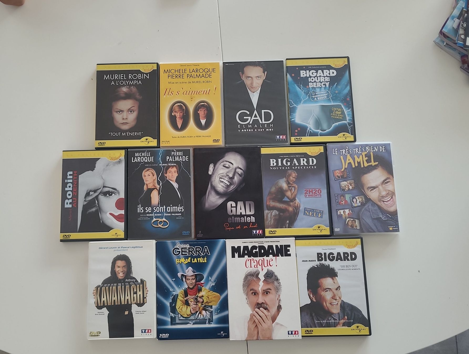 Collection de DVD de spectacles et d'humoristes français (D'occasion) à ...