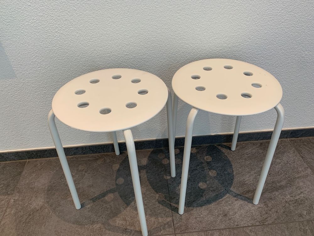 2 Ikea Marius Hocker inkl. Sitzkissen (Gebraucht) in Gommiswald für CHF ...