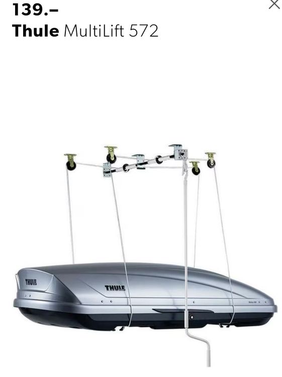 Dachbox Thule Multilift (Neu und originalverpackt) in Rotkreuz für CHF 89 – nur Abholung auf ...