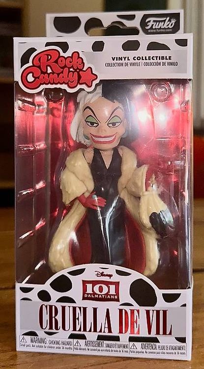 Funko Rock Candy Cruella de Vil - Disney 101 Dalmations (Neu und ...