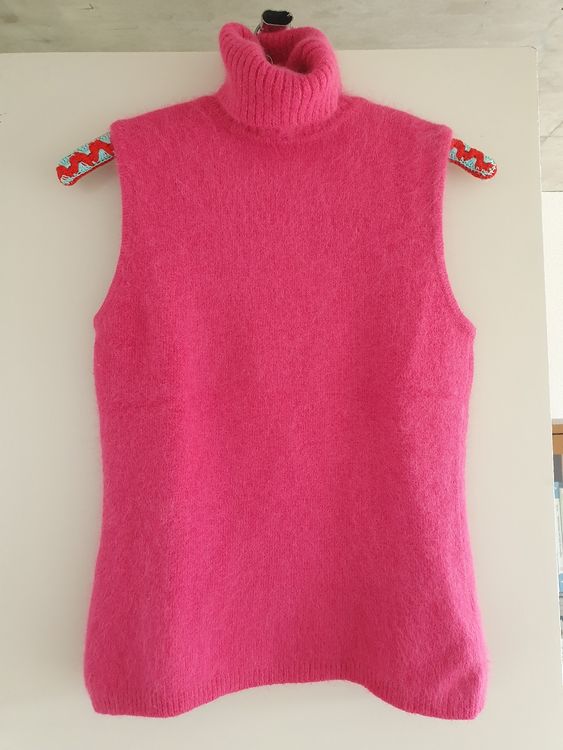 Trois Rond Rollkragen Pullunder Gr. S aus Angora+Wolle+Silk (Gebraucht ...