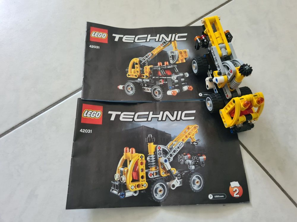 Lego Technic Abschlepper Technik + Anleitung 42031 | Kaufen auf Ricardo