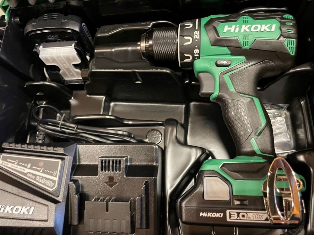 DS18DBSL Akkuschrauber Hitachi/HiKoki komplett Set ! (Neu und ...