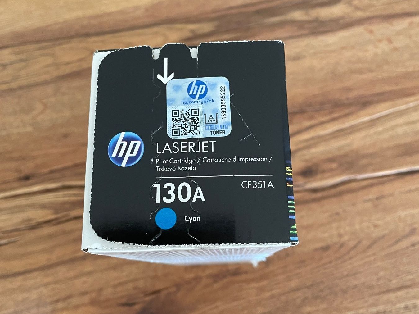 HP Laserjet Pro Toner Kartusche 130A Cyan (Neu und originalverpackt) in ...