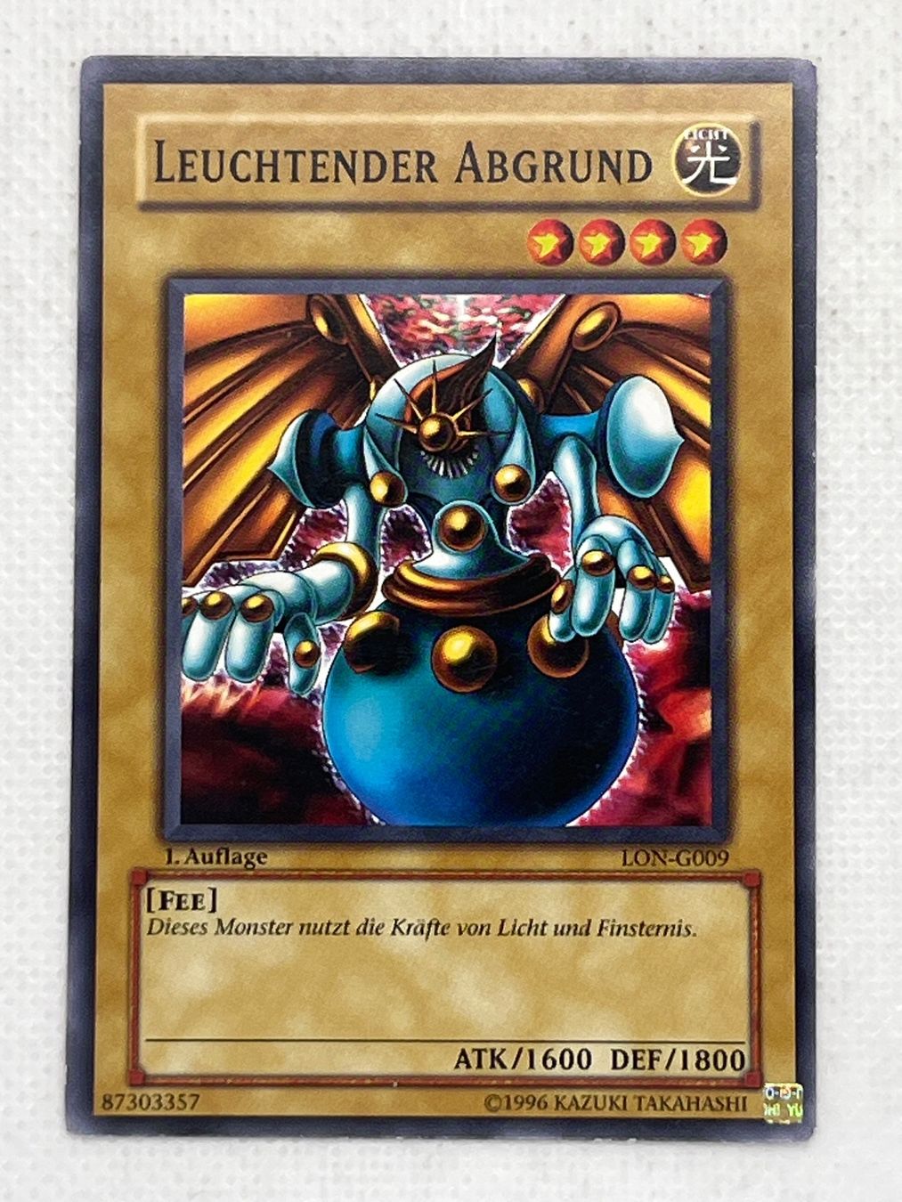 Yu-Gi-Oh! Karte - Leuchtender Abgrund - Selten - Top! (Gebraucht) in ...