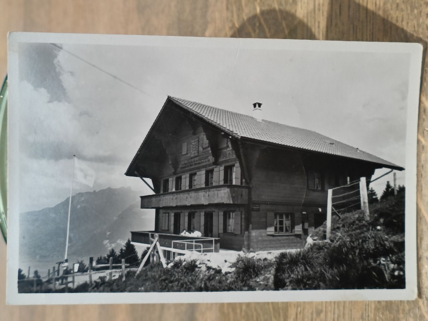 Photo Karte /Ferienheim der Stadt Bern Aeschiried von 1953 (Gebraucht ...