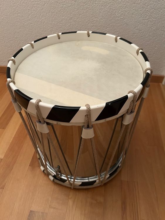 Basler Trommel 4/4 Drummle Kalbfell Schlebach Fasnacht ab 1. (Gebraucht ...