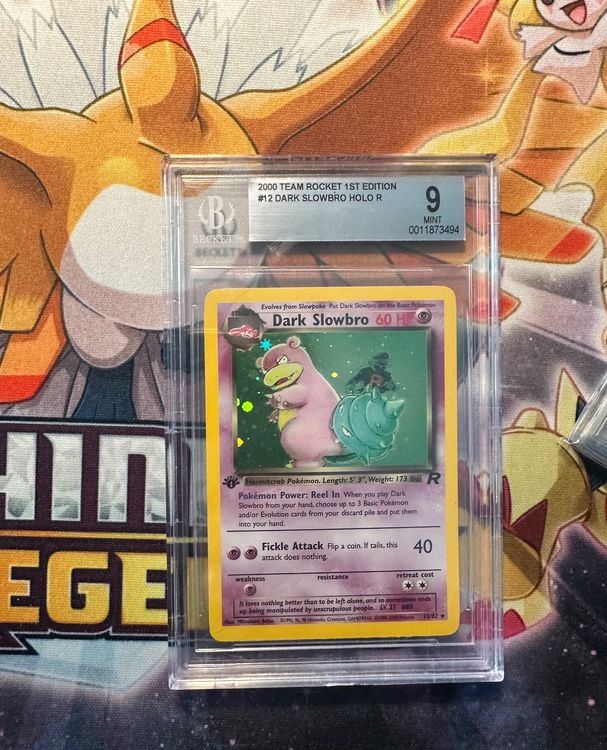 Pokemon Beckett 9 Dark Slowbro 1.Ed Team Rocket | Kaufen auf Ricardo