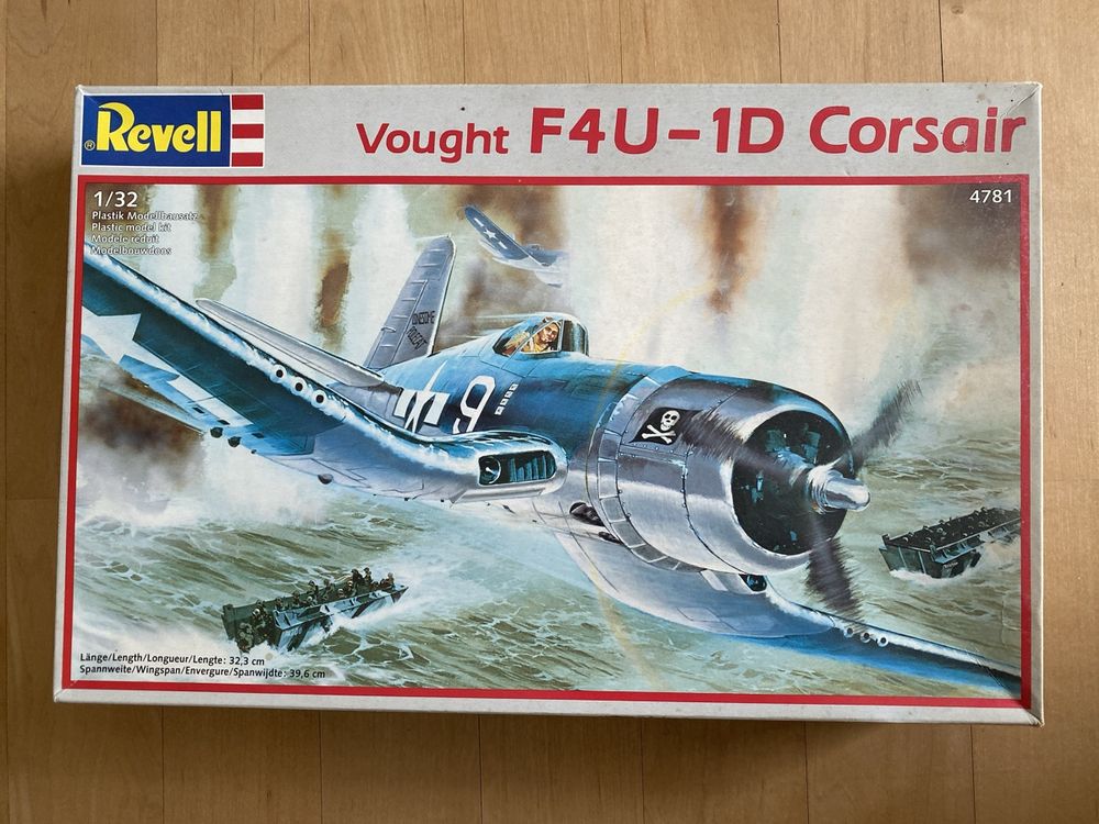 Modellbausatz 1:32 Vought F4U-1D Corsair | Kaufen auf Ricardo