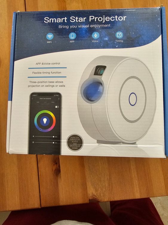 Smart Star Projector Sternenhimmel neu (Neu und originalverpackt) in Dürnten für CHF 25 – mit ...