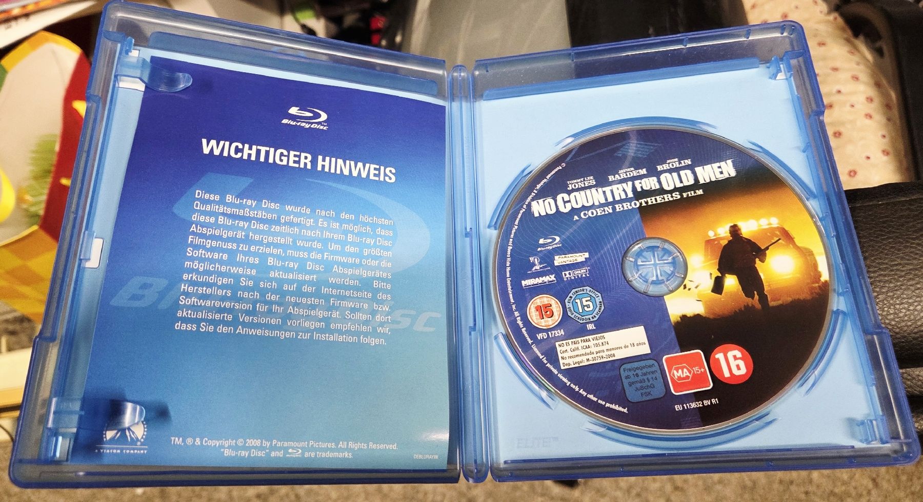 No Country for Old Men (Blu-ray) (Gebraucht) in Reinach BL für CHF 1 ...