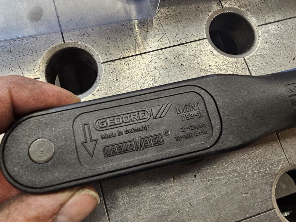 Gedore 753-11 Drehmomentschlüssel DREMOMETER MINI 2,5-12 Nm (Gebraucht ...
