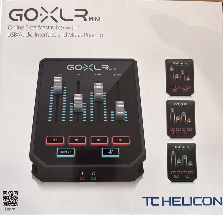 GoXLR Mini Audio Interface für Streamer (Mit XLR Kabel) | Kaufen auf ...