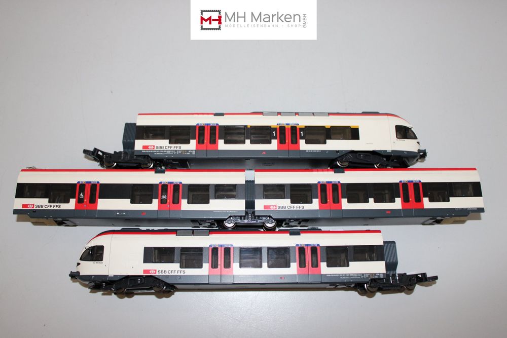 Liliput L133990 E-Triebzug FLIRT der SBB DC Analog H0 in OVP (Gebraucht ...