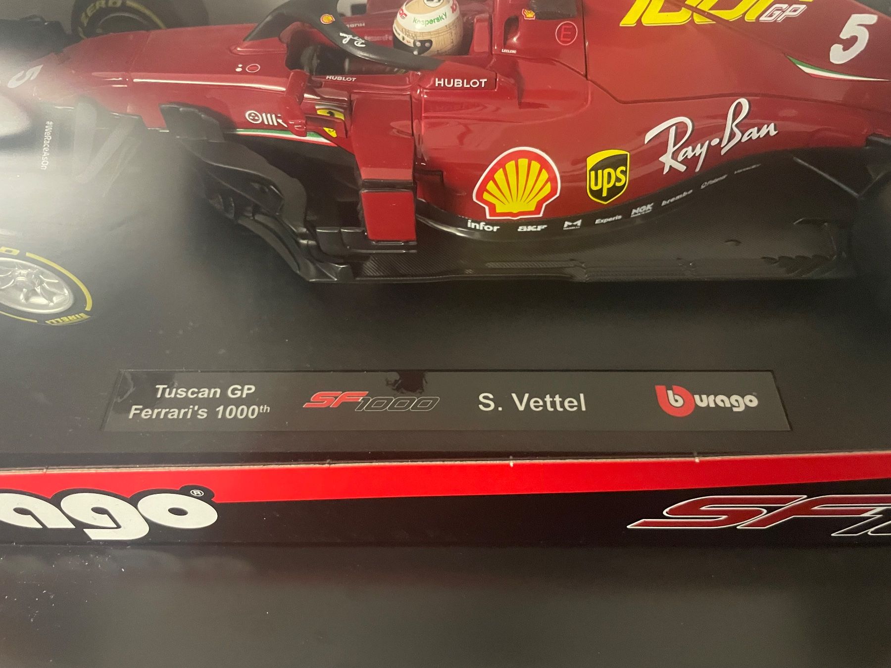 Ferrari SF1000 F1 1000 GP 1:18 Vettel (Neu und originalverpackt) in ...