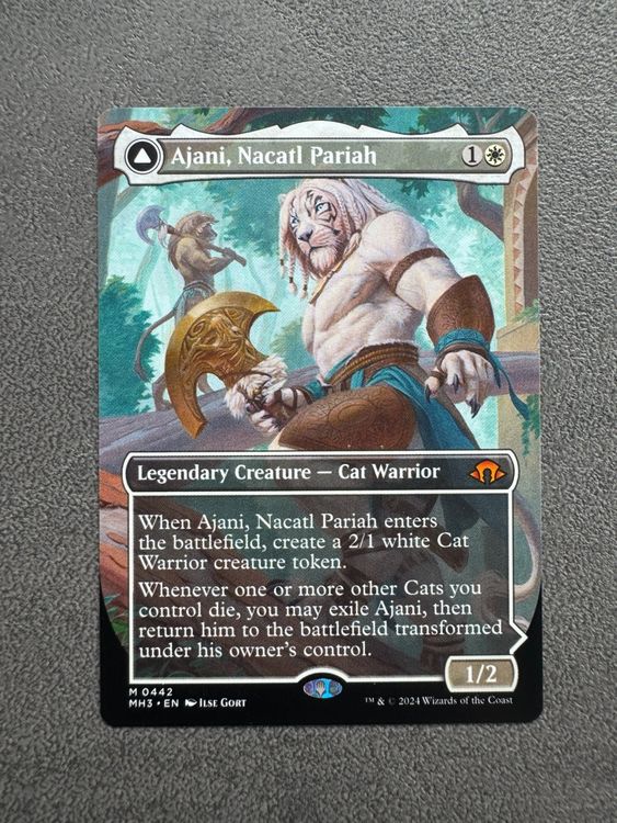 Borderless Ajani, Nacatl Pariah Modern Horizons 3 NM (Neu (gemäss ...