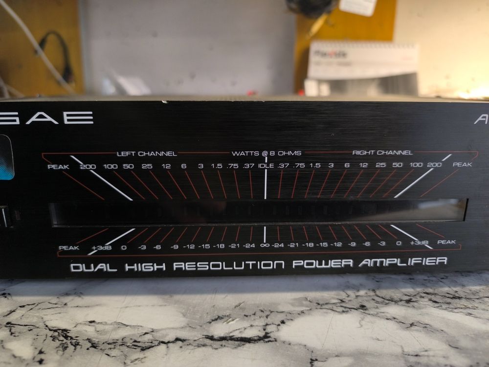 SAE A202 Stereo Verstärker - High Resolution Power Amp! (Gebraucht) in ...