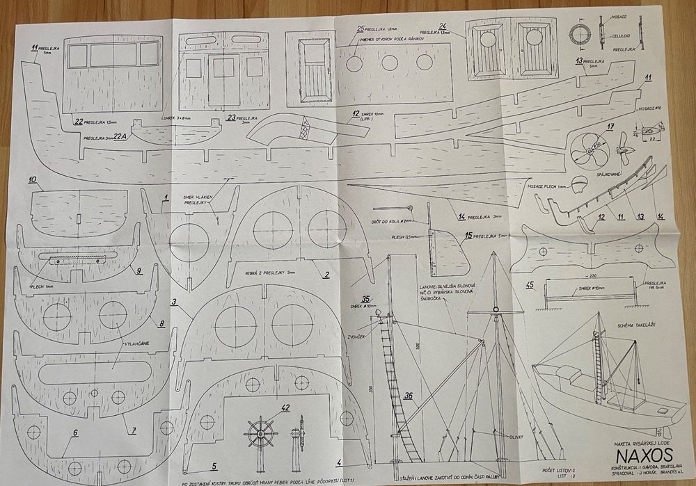 Bauplan Fischerboot Naxos (Gebraucht) in für CHF 5 – mit Lieferung auf ...