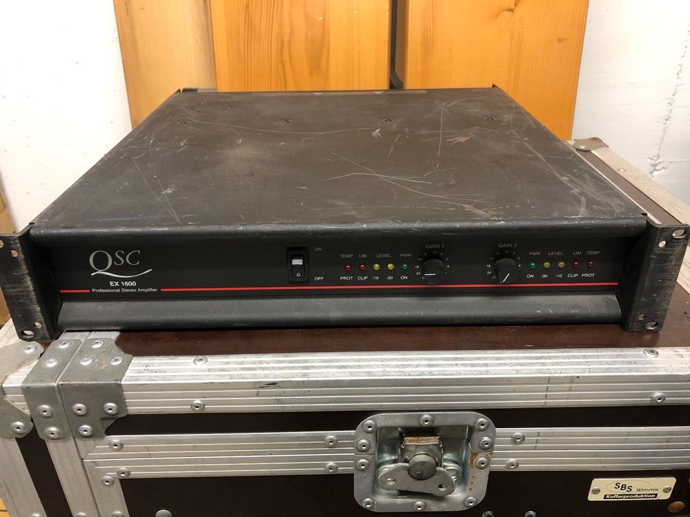 QSC EX 1600 Endstufe (Gebraucht) in Urdorf für CHF 61 – nur Abholung ...