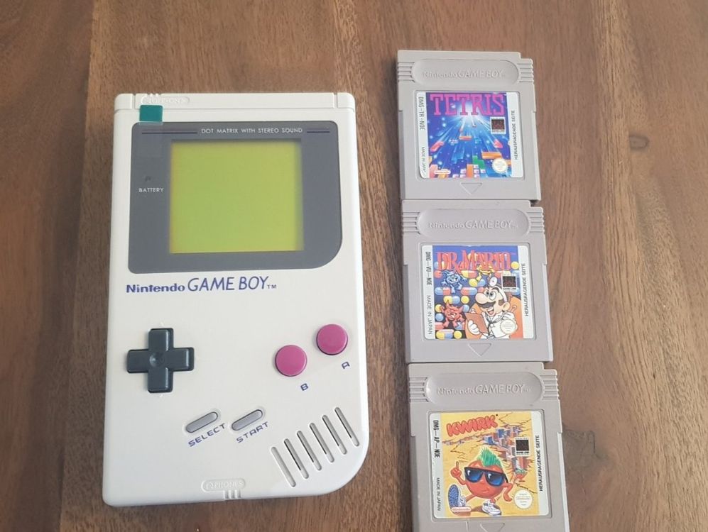 Gameboy Classic + 3 Spiele (Dr.Mario/Tetris) (Gebraucht) in Winterthur ...