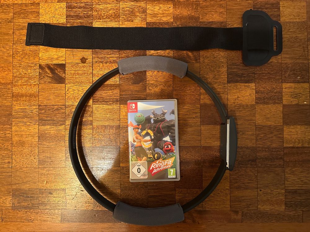 Ring Fit Adventure + Fitnessring - Nintendo Switch (Gebraucht) in ...