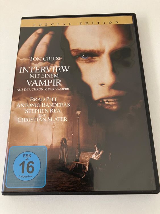 Interview mit einem Vampir [DVD] Cruise, Pitt, Slater, (Gebraucht) in ...