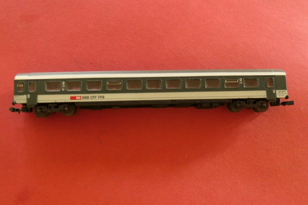 Roco Schnellzugwagen Typ EW IV, 2. Klasse der SBB, grau/grün (Gebraucht) in Höfen b. Thun für ...