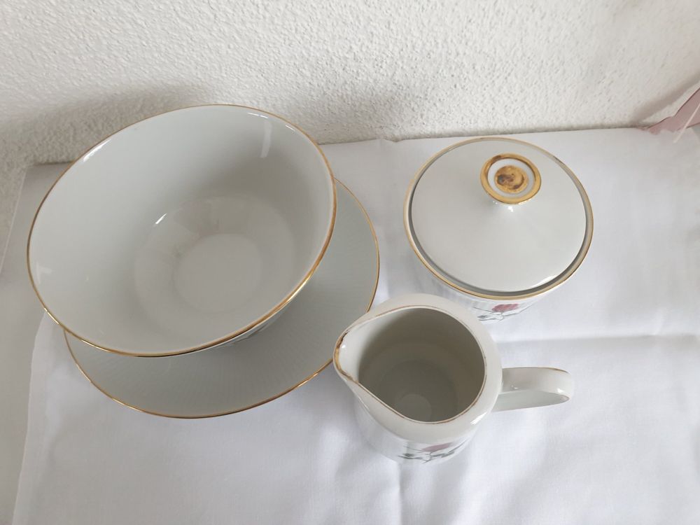 Kaffeetassen Kaffeeservice Mitterteich Bavaria Rosen (Gebraucht) in Gossau ZH für CHF 39 – mit ...