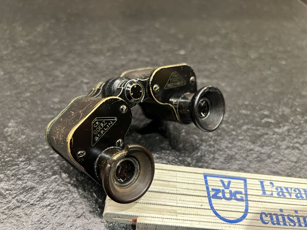 Goerz Berlin 3 1/3 Fago Binocle Feldstecher Fernglas Militär (Gebraucht ...