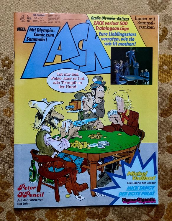 Zack Heft Nr 4 von 1980 | Kaufen auf Ricardo