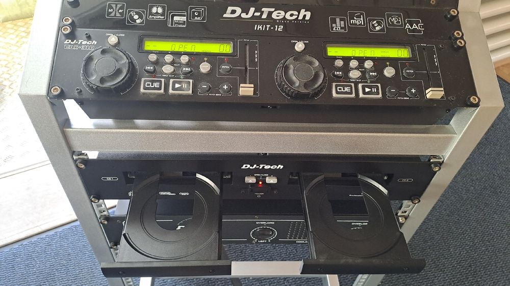 DJ-Tech iKIT-12 Black Edition - Doppel CD mit Pitch CUE (Gebraucht) in ...