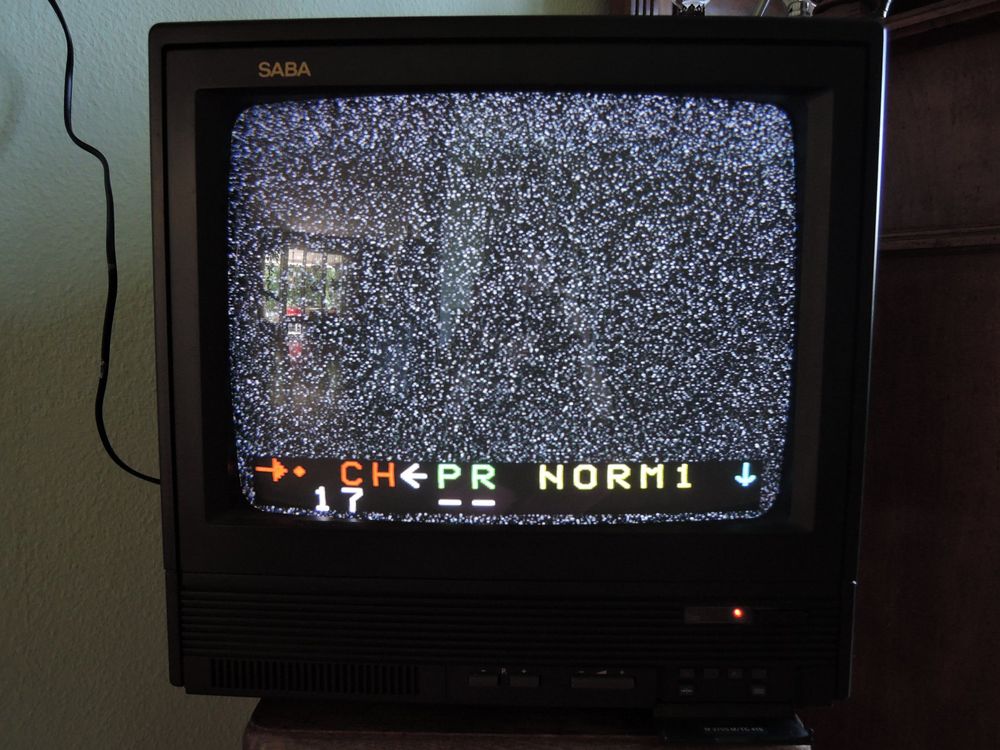 Röhren-Fernseher SABA M 3705 M Vintage Baujahr 1992 Color TV | Kaufen ...