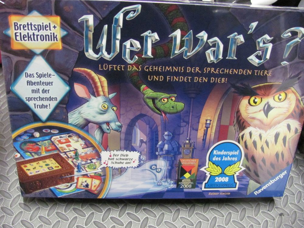 Ravensburger Brettspiel Wer wars ? Abenteuerspiel (Neu und originalverpackt) in Gümligen für CHF ...