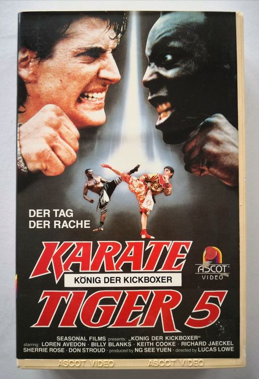 VHS - Karate Tiger 5 - König der Kickboxer - Ascot Video | Acheter sur Ricardo