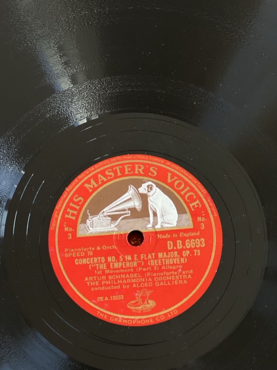 His Master's Voice Schallplatte Beethoven Konzert Nr. 5 (Gebraucht) in ...