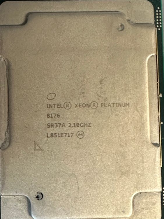 Platinum 8176 Prozessor 28 Core 2.1 GHZ cache 38,5 MB (Gebraucht) in ...
