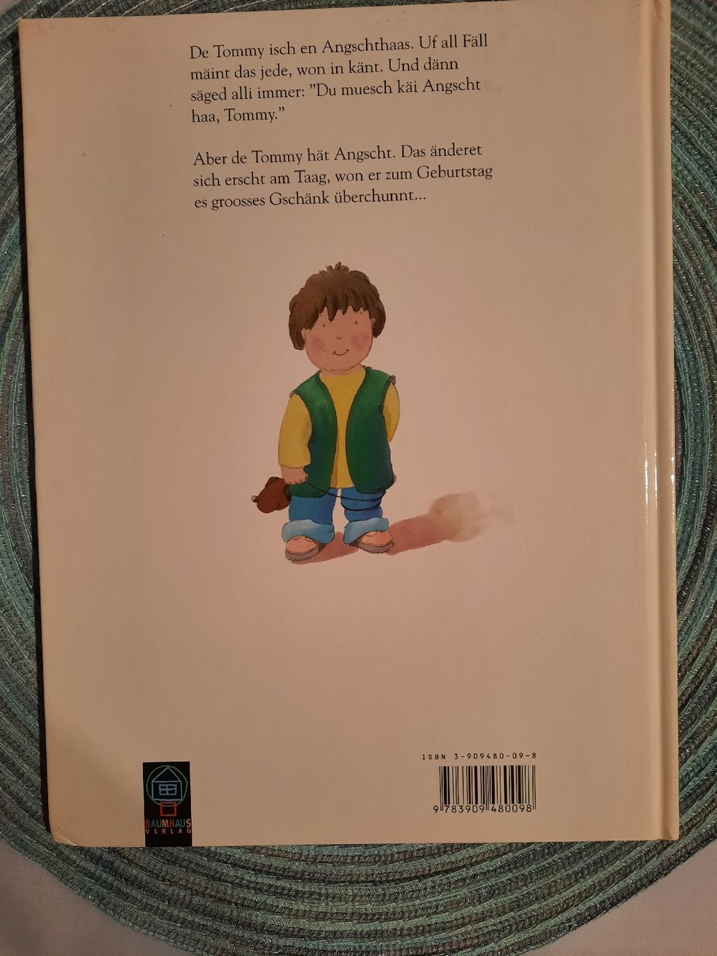De Tommy isch äin Angschthaas, Kinderbuch zum Vorläse 📚 (Gebraucht) in ...