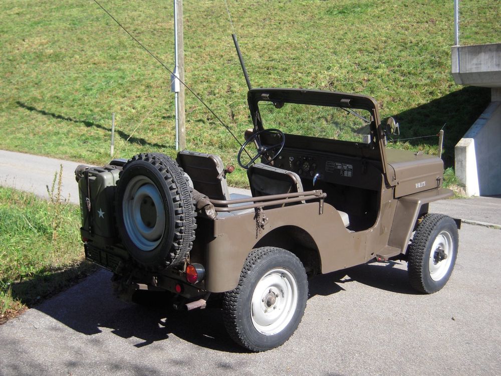Willys Jeep Universal CJ-3B, 1955 (Gebraucht) in Schwarzenberg LU für ...