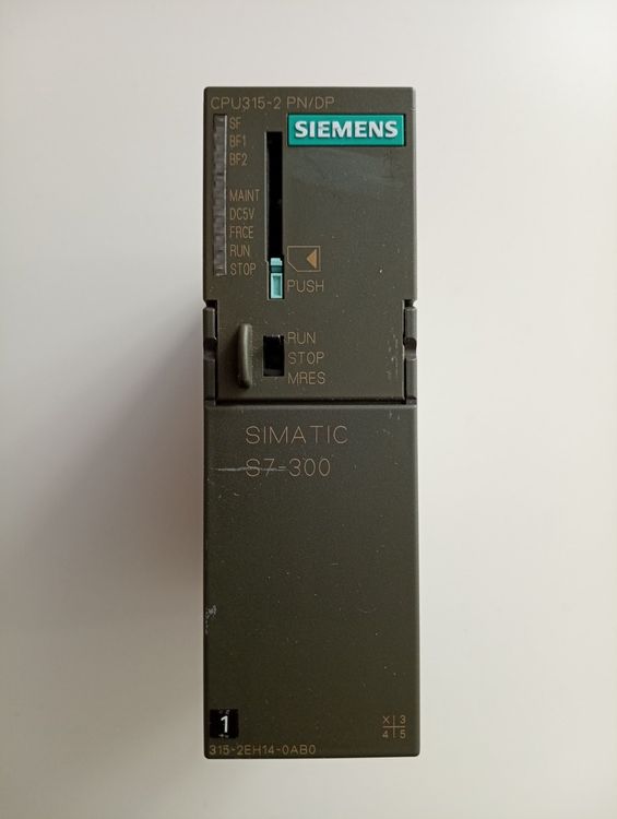 Siemens SIMATIC S7-300 CPU 315-2 PN/DP / 6ES7315-2EH14-0AB0 (Gebraucht ...