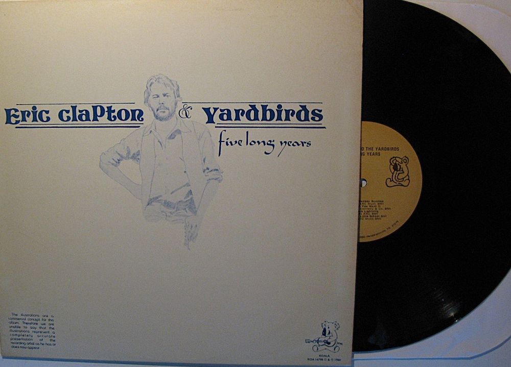 ERIC CLAPTON & YARDBIRDS "Five Long Years" LP in VG++/EX | Kaufen auf ...