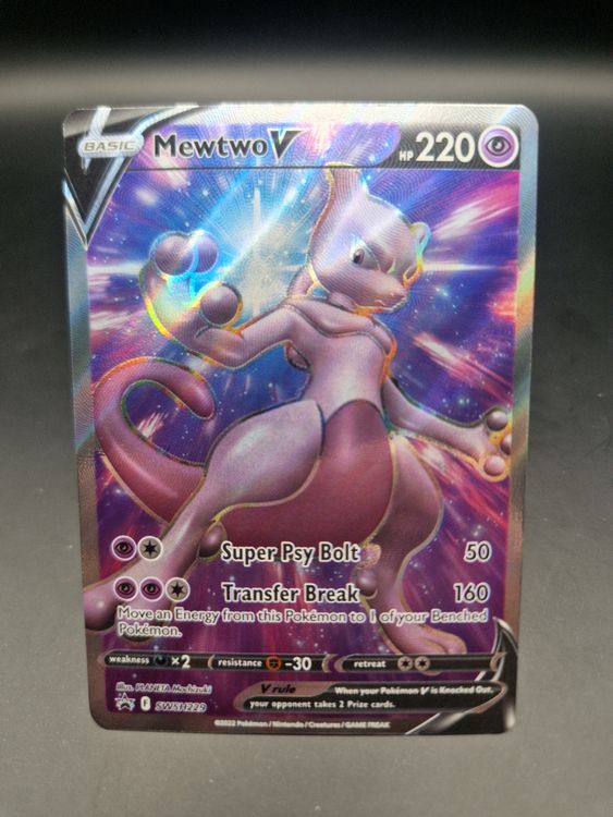 Mewtwo V Promo Eng Swsh229 (Neu (gemäss Beschreibung)) in Rüti ZH für ...